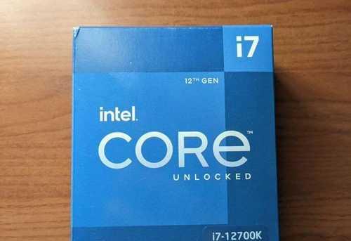 Процессор Intel Core i7 12700k BOX
