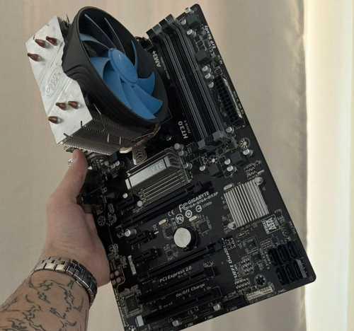 Комплект AM3 Gigabyte GA-970A/Phenom X6