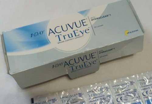 Линзы 1-day acuvue trueye -2. 00