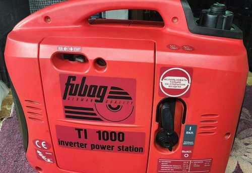 Бензиновый инверторный генератор fubag TI 1000