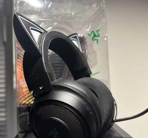 Компьютерная гарнитура Razer Kraken Kitty, black