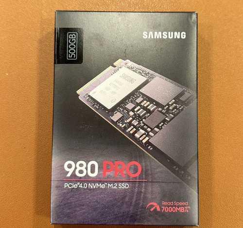 Samsung 980 PRO M.2 500 Gb (чтен. 7000, зап. 5000)