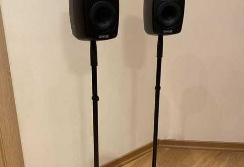 Студийные мониторы Genelec 4020 + стойки 8000-403