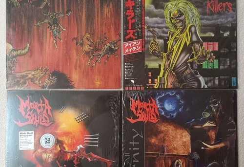 Винил Iron maiden; Morta skuld;Slayer