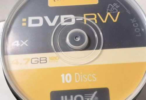 Новые диски DVD-RW