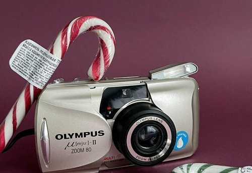 Olympus mju ii zoom 80 Пленочный фотоаппарат