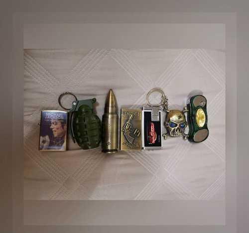Зажигалки пакетом из личной коллекции