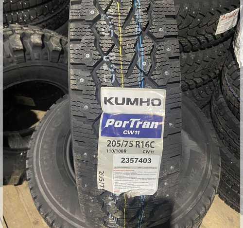 Kumho Winter Portran CW11 205/75 R16C 110R