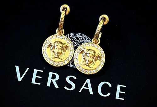 Серьги versace Версаче