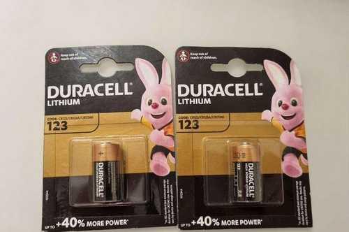 Батарейка Duracell Lithium CR123, 3V