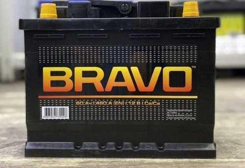 Аккумулятор автомобильный Bravo 60 Ah 480 A