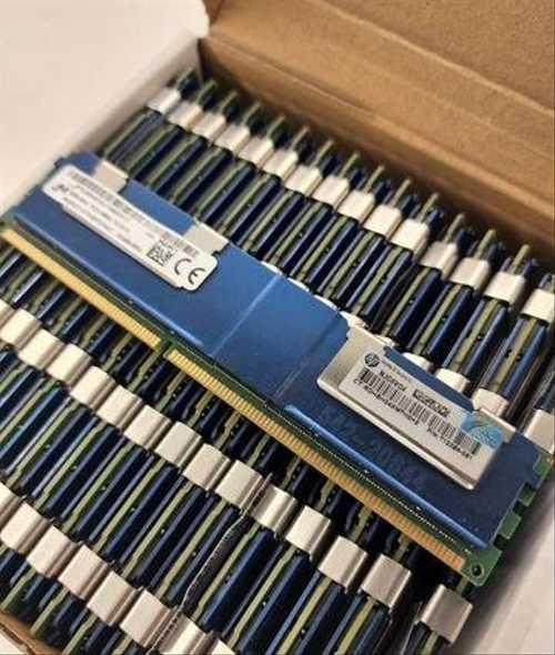DDR3 lrdimm Micron 1866Mhz 32Гб ecc HPE 712275-001