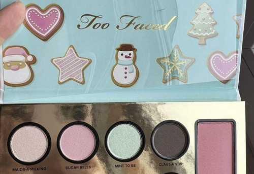 Палитра теней too faced