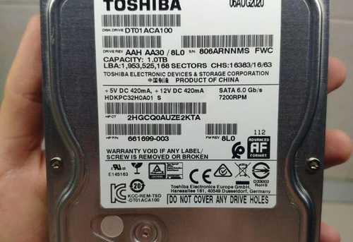 HDD 1TB Toshiba 3.5" 7200rpm 32mb