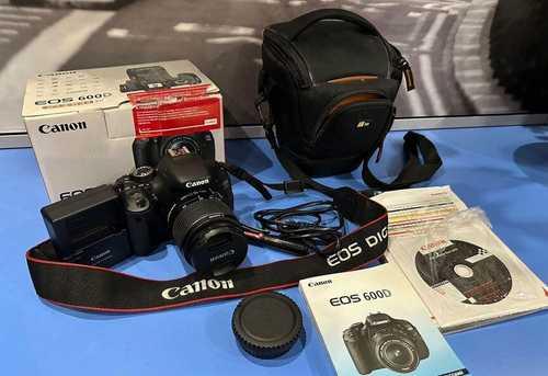 Фотоаппарат Canon eos600D
