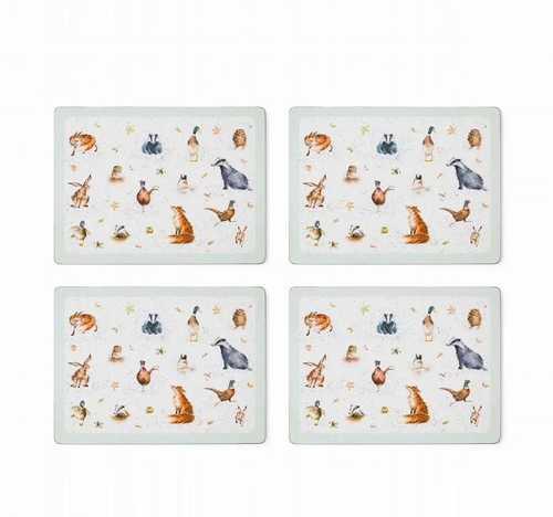 Плейсматы большие 4 шт 30х40 см Royal Worcester