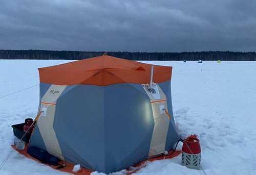 Палатка зимняя Нельма 3 куб люкс с полом