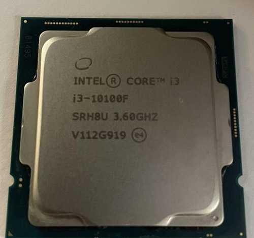 Процессор intel core i3 10100f