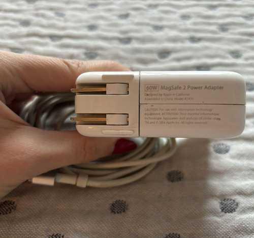 Зарядное устройство apple magsafe 2 60W