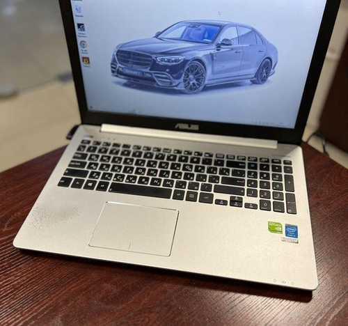 Металлический Asus Core i5 с Geforce 2Гб