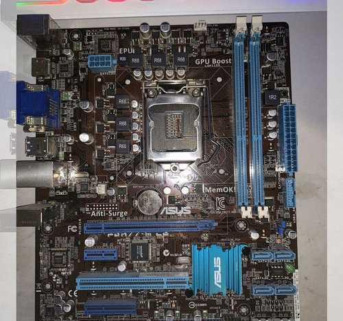 Материнская плата Asus p8h77-m le (lga1155)