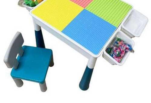 Стол со стульчкиком Лего