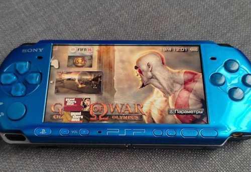 Sony PSP 3008 slim + игры