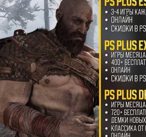 Подписка Ps Plus (все тарифы)