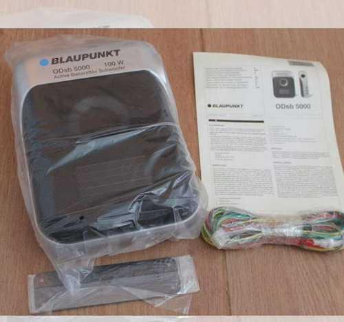 Активный сабвуфер blaupunkt ODsb 5000 100W