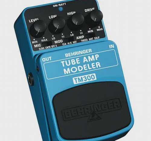 Behringer TM300 tube AMP modeler