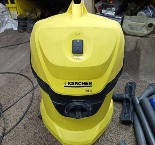 Строительный Пылесос karcher wd 3