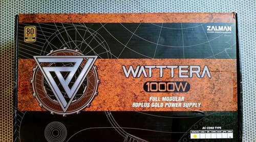 Zalman Watttera 1000w "80 Plus Gold"