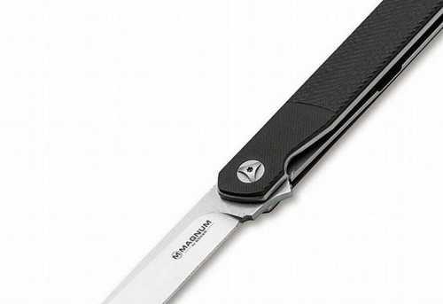 Нож складной Boker Magnum Miyu 01SC060, 87 мм, чер