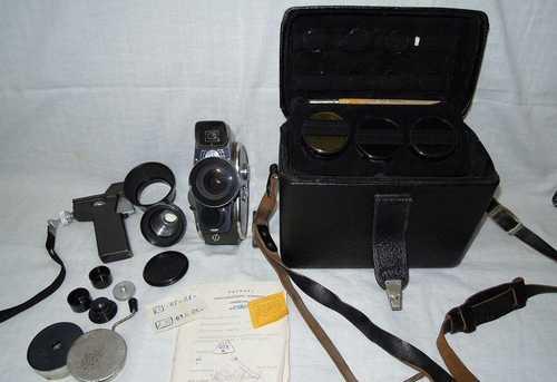 Кинокамера (киносъемочный аппарат) Кварц-2М.1969 г