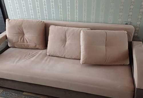 Кожаный угловой диван бу и диван раскладной