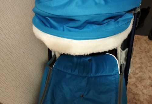 Детские санки коляска ника kids