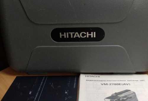 Видеокамера Hitachi VM-2780E VHS