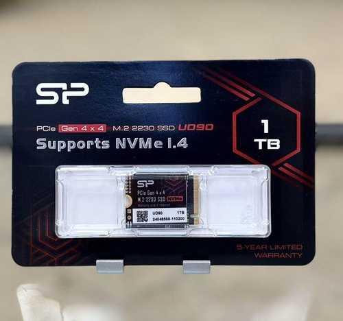 1Tb SSD nvme M.2 Silicon Power UD90(новый)