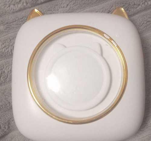 Мини принтер черно-белый с ушками