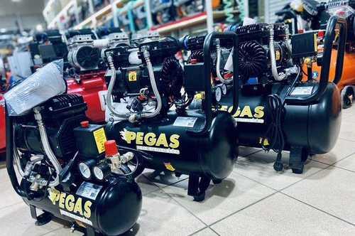 Бесшумный компрессор Pegas pneumatic PG-802