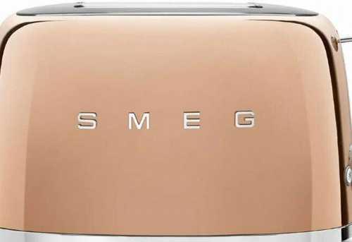 Тостер smeg TSF01rgeu, розовое золото