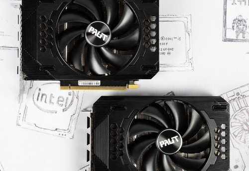 Видеокарта Palit GeForce RTX 3060 StormX 8Gb