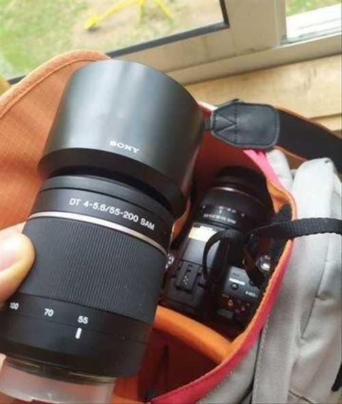 Зеркальный фотоаппарат sony а33