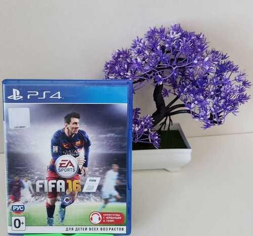 Диск fifa 16 ps4