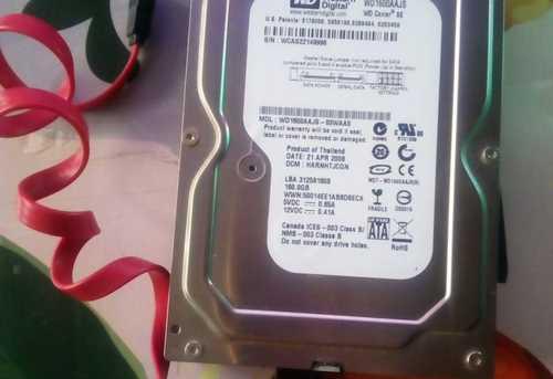 Жёсткий диск WD 160Gb sataii 3,5" HDD