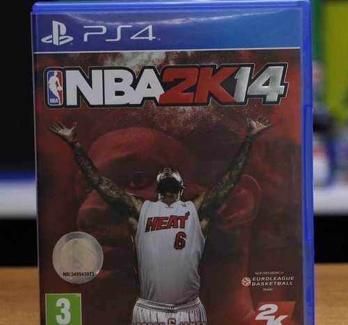 NBA 2K14 (PS4, англ, бу)