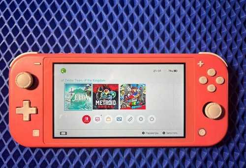 Nintendo switch lite прошитая чип