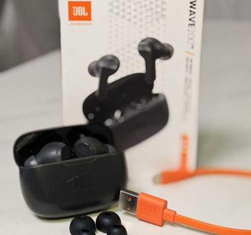 Беспроводные наушники jbl wave 200tws