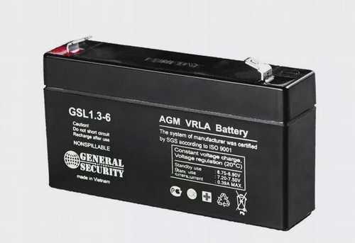 Аккумулятор General Security GSL 1.3-6
