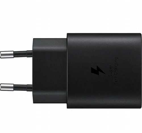 Сетевая зарядка samsung USB-C 25W, Чёрный EP-T2510